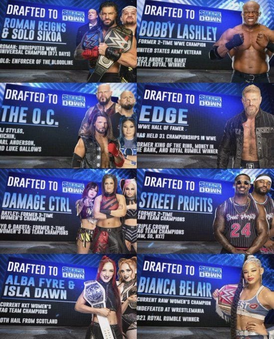 RAW vs SmackDown: Who won Night 1 of the WWE Draft 2023?