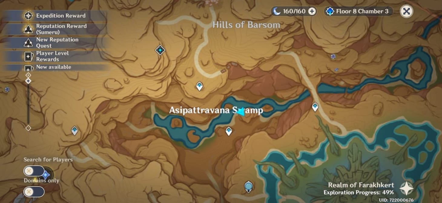 Genshin Impact all Udumbara locations and how to bring it to Residual Pari