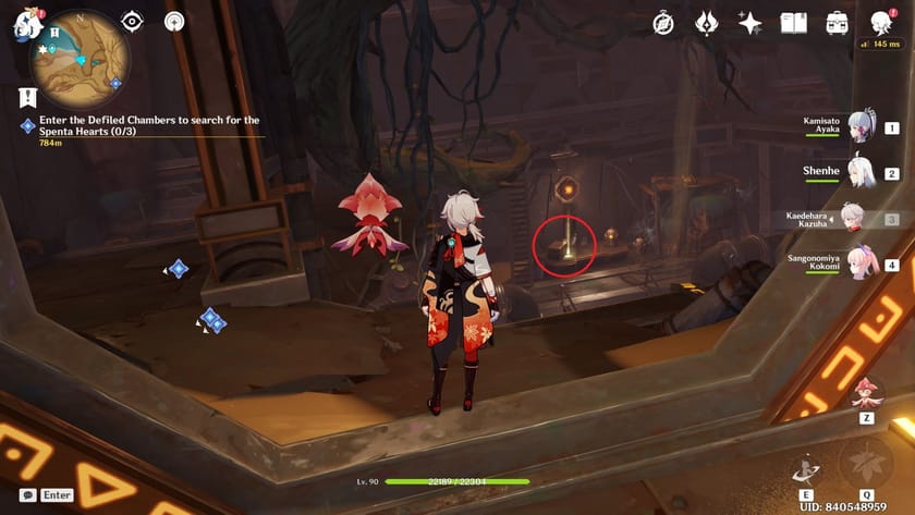 Find Energy block: Genshin Impact As the Khvarena's light shows quest guide