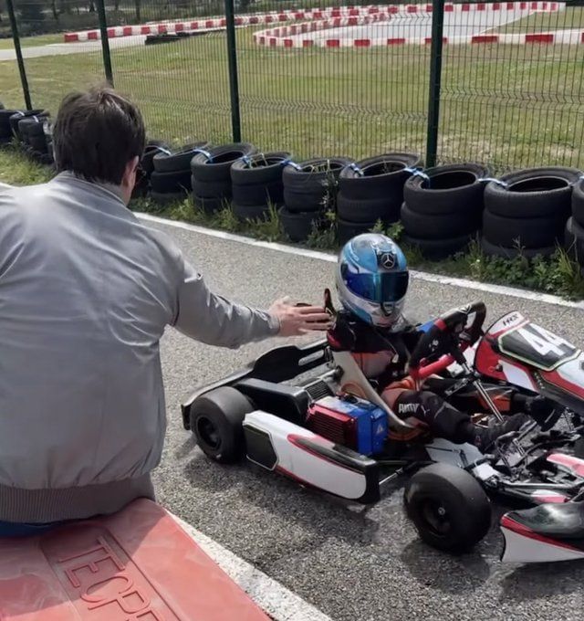 Lewis Hamilton’s number, Charles Leclerc’s kart, Toto Wolff and son Jack had a memorable family ...