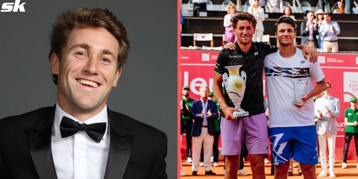 Casper Ruud jokes about owing Miomir kecmanovic a dinner after downing ...