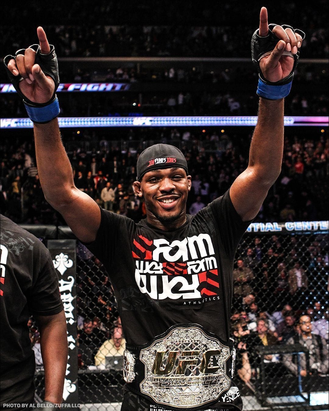 Who is the youngest person to win a UFC title?