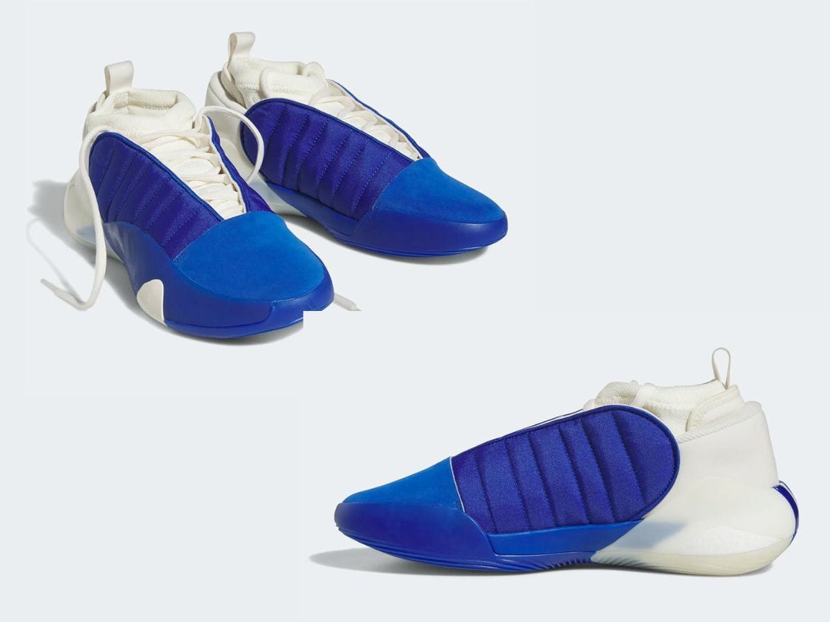 James Harden: Adidas Harden Vol. 7 “Royal Blue/Off White” Shoes: Where ...