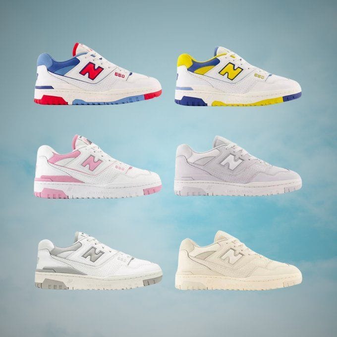 Where to get 7 upcoming New Balance 550 colorways? Release date, design ...