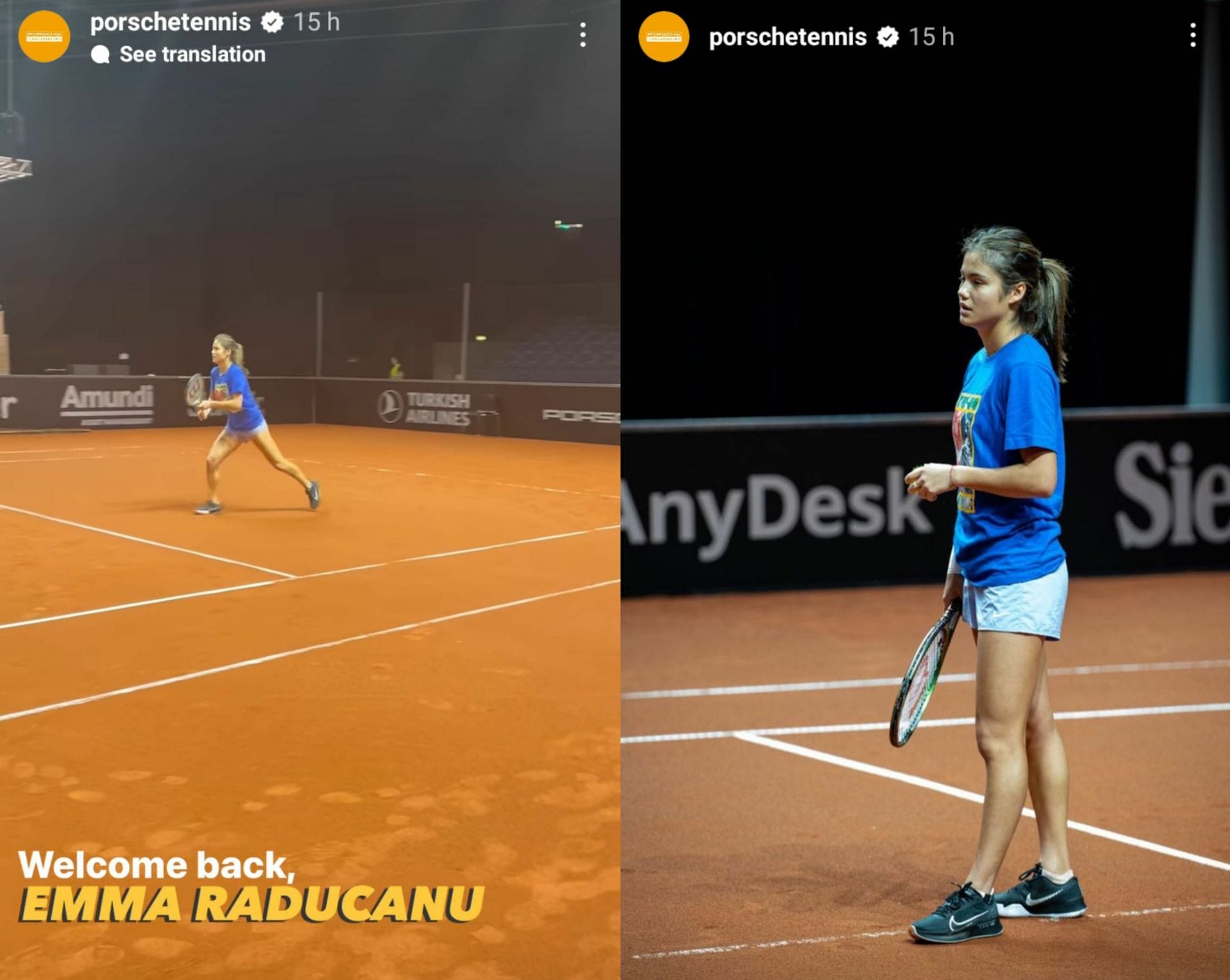 Emma Raducanu sends her support to Great Britain team ahead of Billie ...