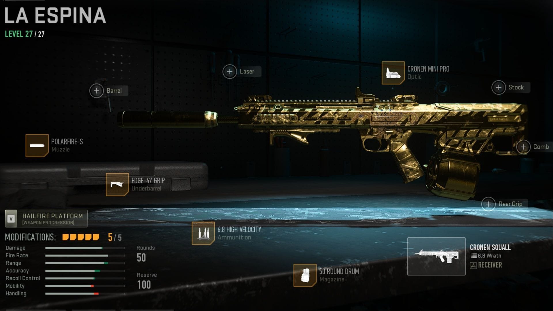 Best Warzone 2 long range Cronen Squall meta loadout in Season 3