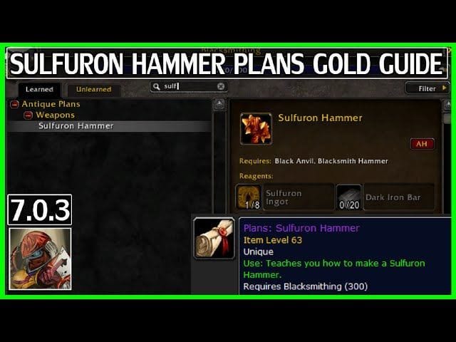 Sulfuras, Hand of Ragnaros: How to easily unlock Sulfuras, Hand of ...