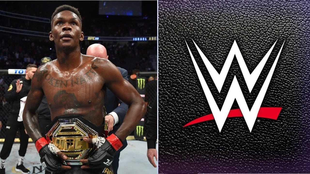 Popular WWE star acknowledges jaw-dropping Israel Adesanya knockout at ...