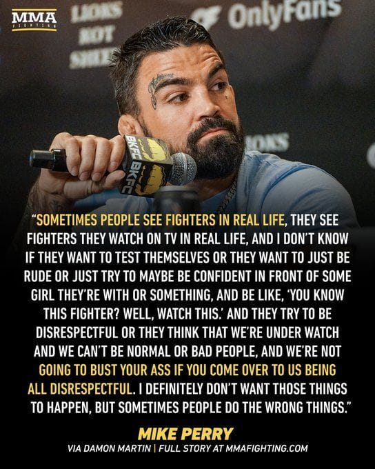 Mike Perry's next fight: Ex-UFC star Mike Perry shares honest response ...