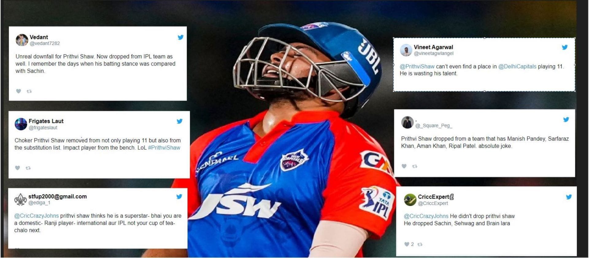 "I remember the days when his batting stance was compared with Sachin ...