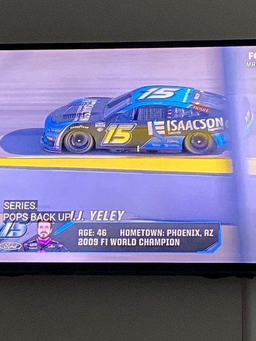 NASCAR fans left scratching their heads after major JJ Yeley F1 ...
