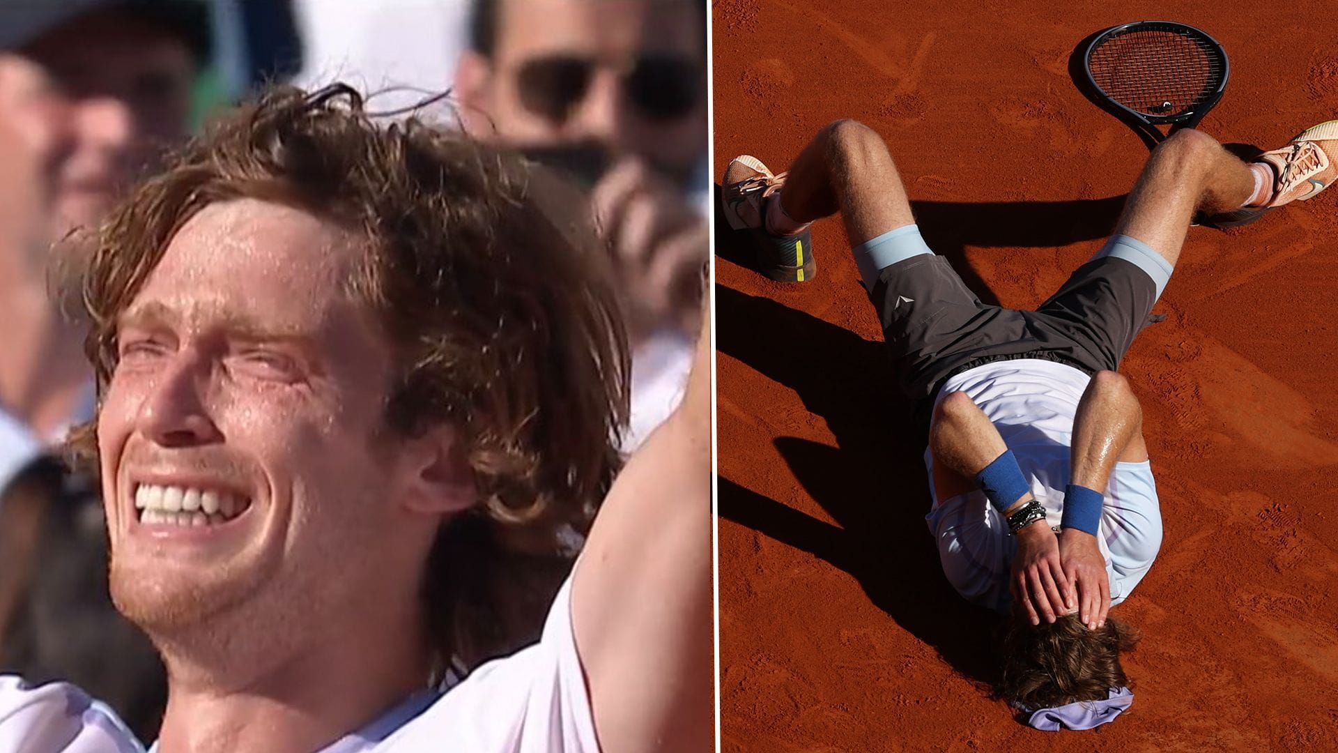 Andrey Rublev breaks down in tears after maiden Masters 1000 title in ...