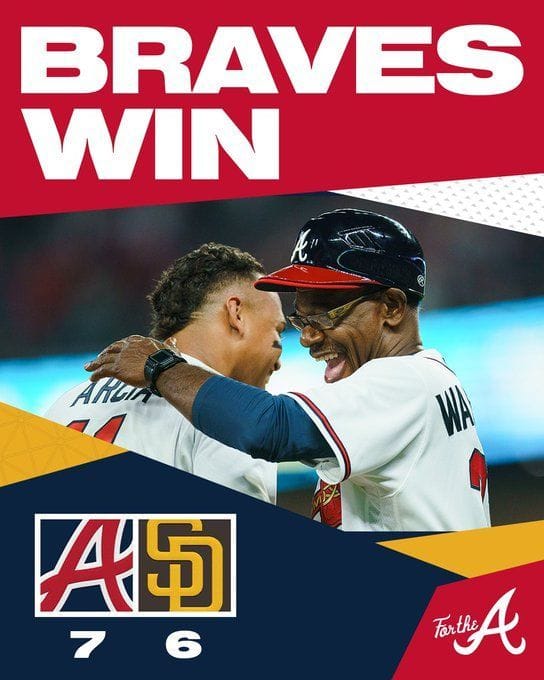 Atlanta Braves fans jubilant as team rallies to win home opener in walk ...