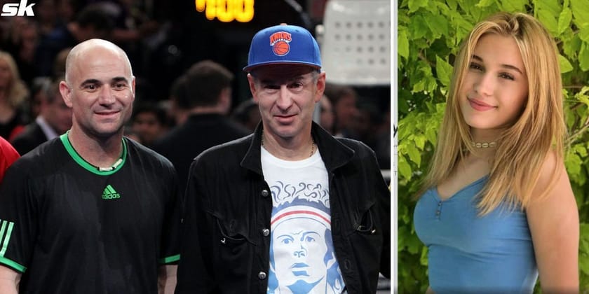 Andre Agassi falls to John McEnroe at Pickleball Slam despite daughter Jaz's cheers