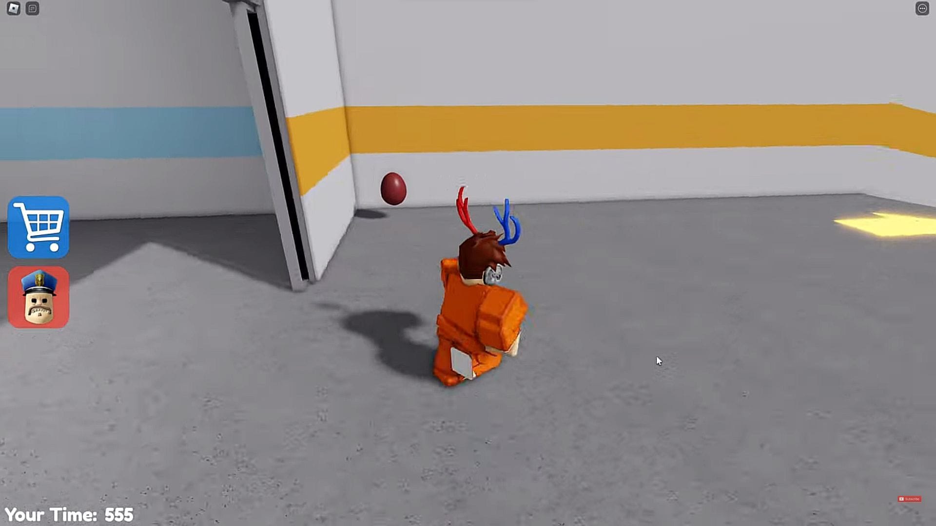How to get the Easter Egg Hunt Badge in Roblox Barry's Prison Run!