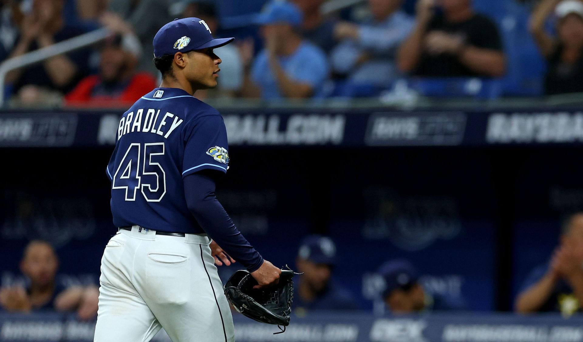 Tampa Bay Rays fans love Taj Bradley’s mom doing the book for his MLB ...