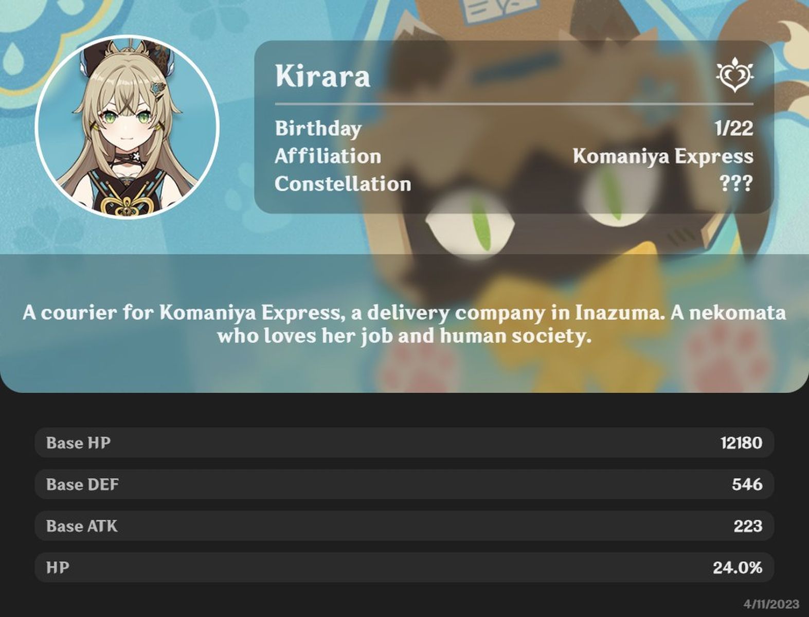 Genshin Impact Kirara leaks: Abilities, Elemental Skill, Burst ...