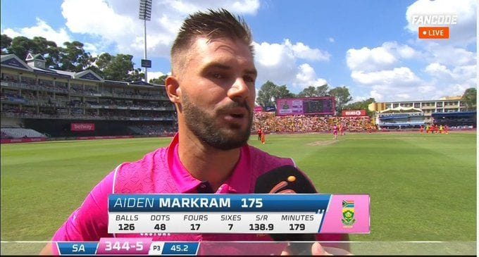 "Keep counting Markram's achievements" - Twitter erupts as Aiden ...