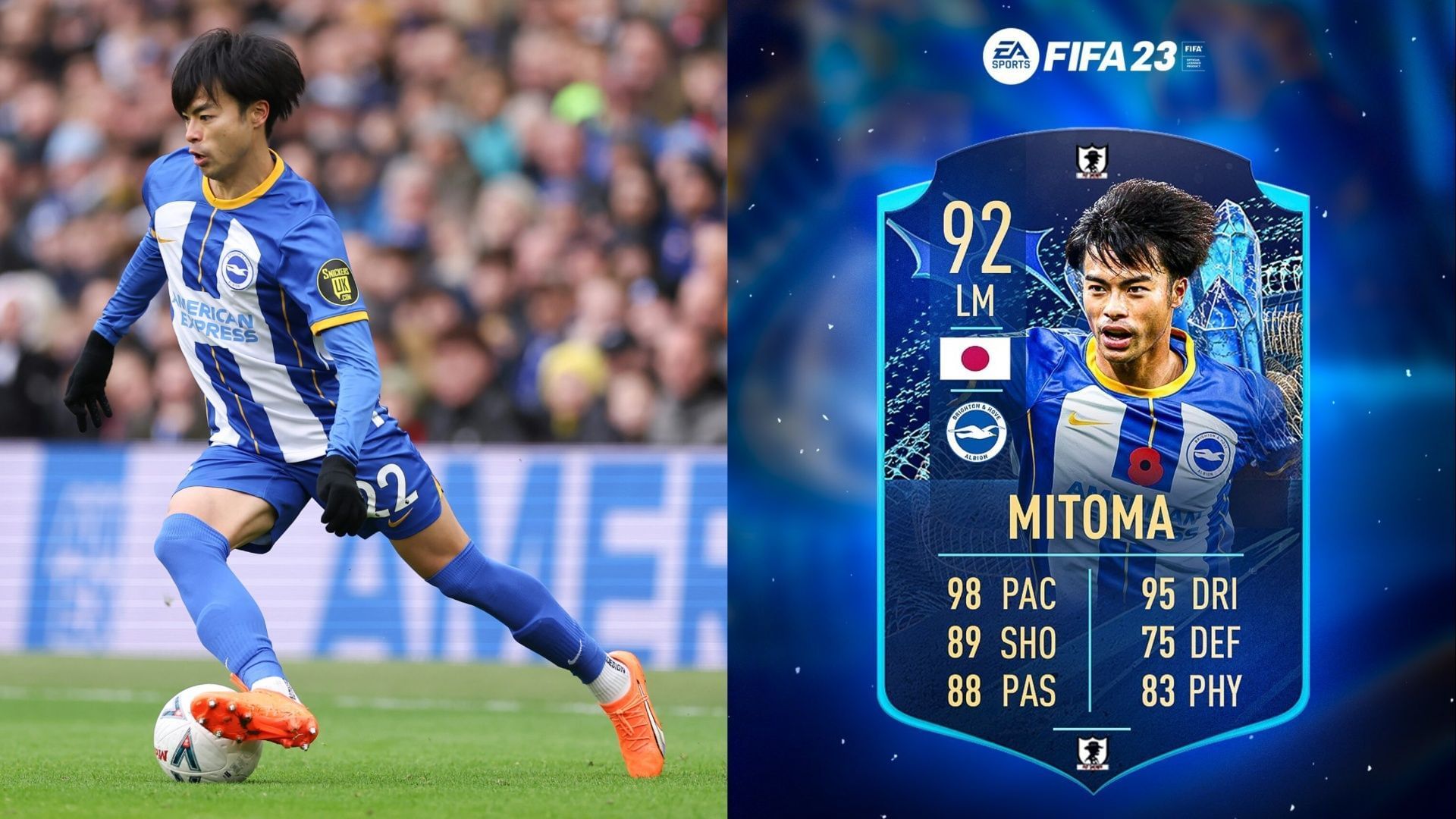 Community TOTS: FIFA 23 leak hints at Kaoru Mitoma Community TOTS ...