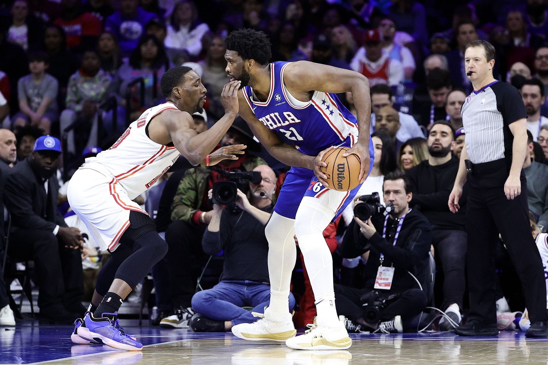 Did Joel Embiid learn shooting from Adam Sandler? Debunking the rumors ...