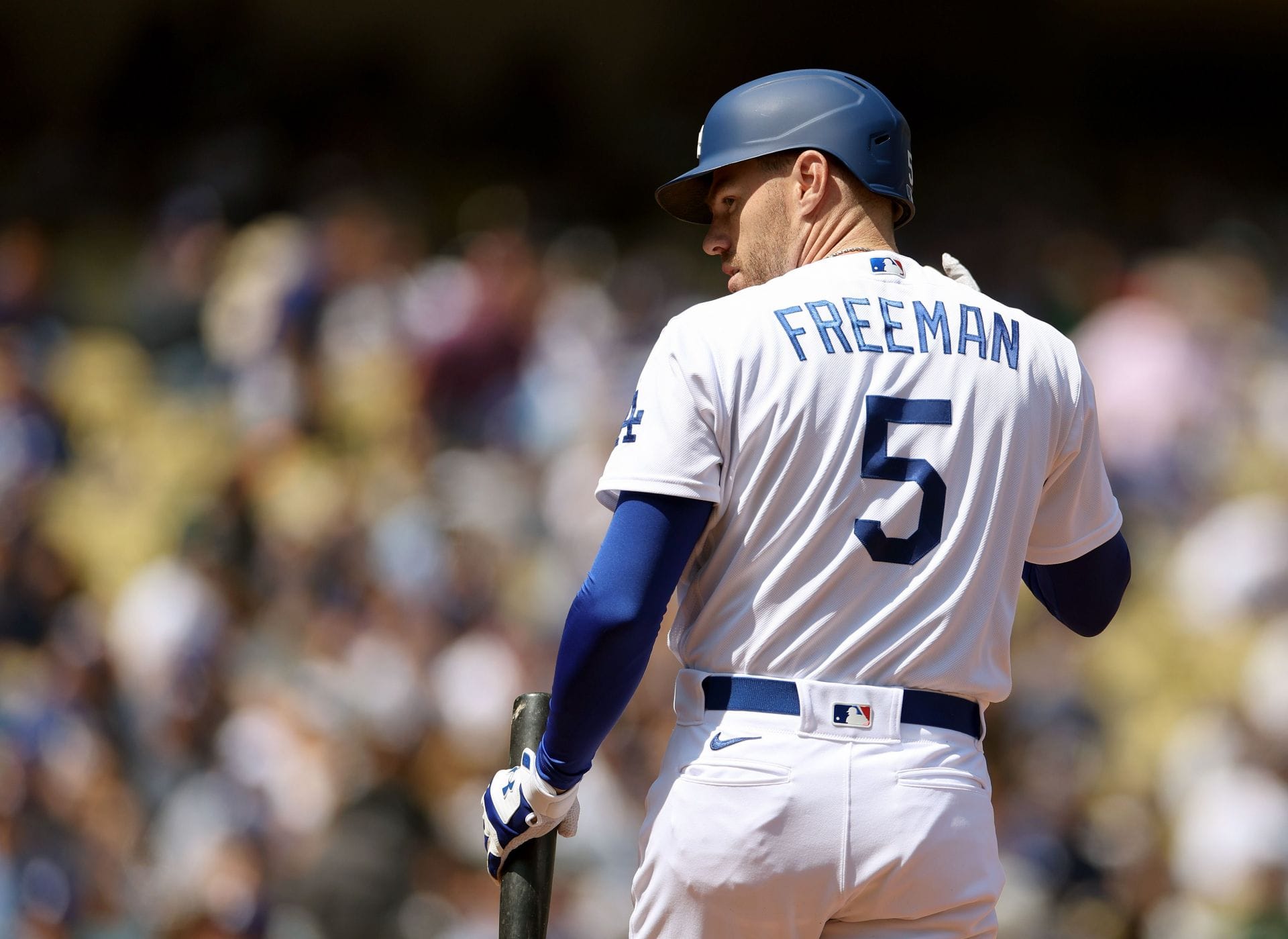 Freddie Freeman's 5-minute at bat renders MLB commissioner's pitch ...