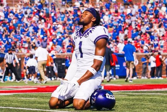 Who are Quentin Johnston's parents?