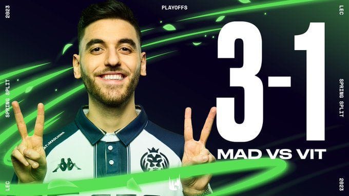 Team BDS vs MAD Lions League of Legends LEC 2023 Spring Split Grand ...