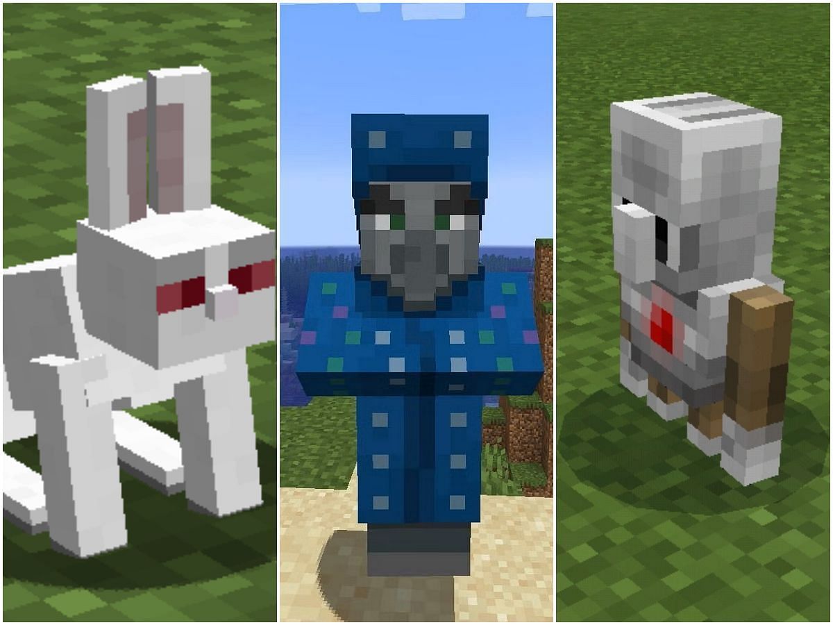 Every Hidden Mob In Minecraft