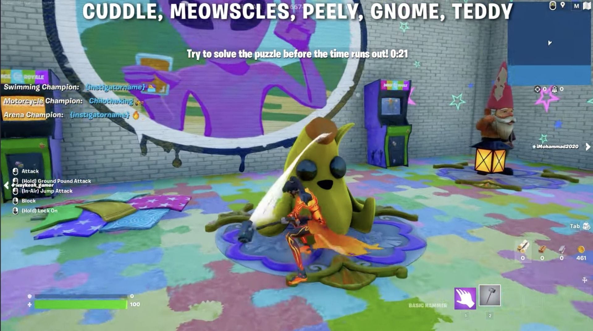 How to solve the purple puzzle from Fortnite lantern fest