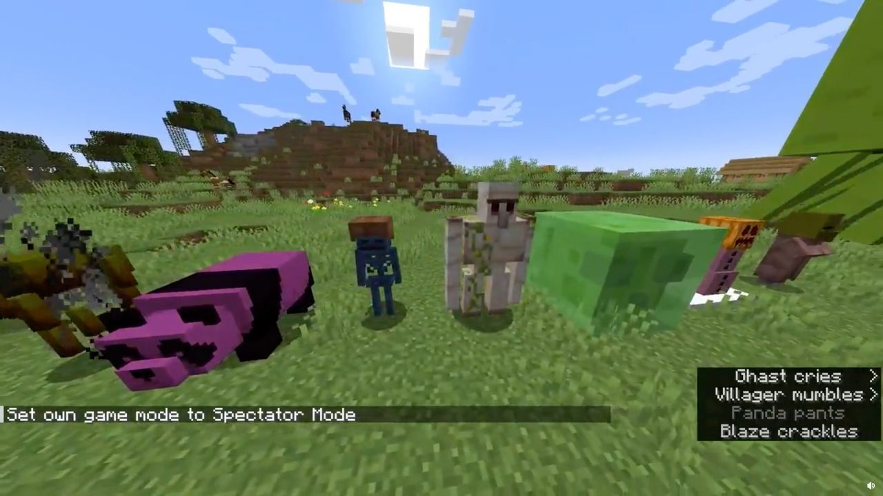 Minecraft April Fools' Day snapshot adds popular jeb effect for every mob