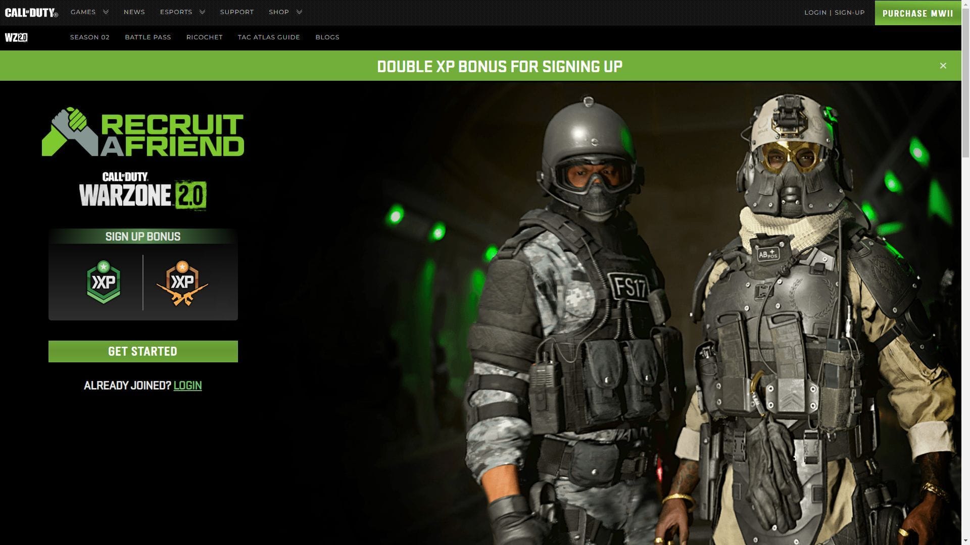 What is Recruit a Friend in Warzone 2? All rewards, how to invite, and more