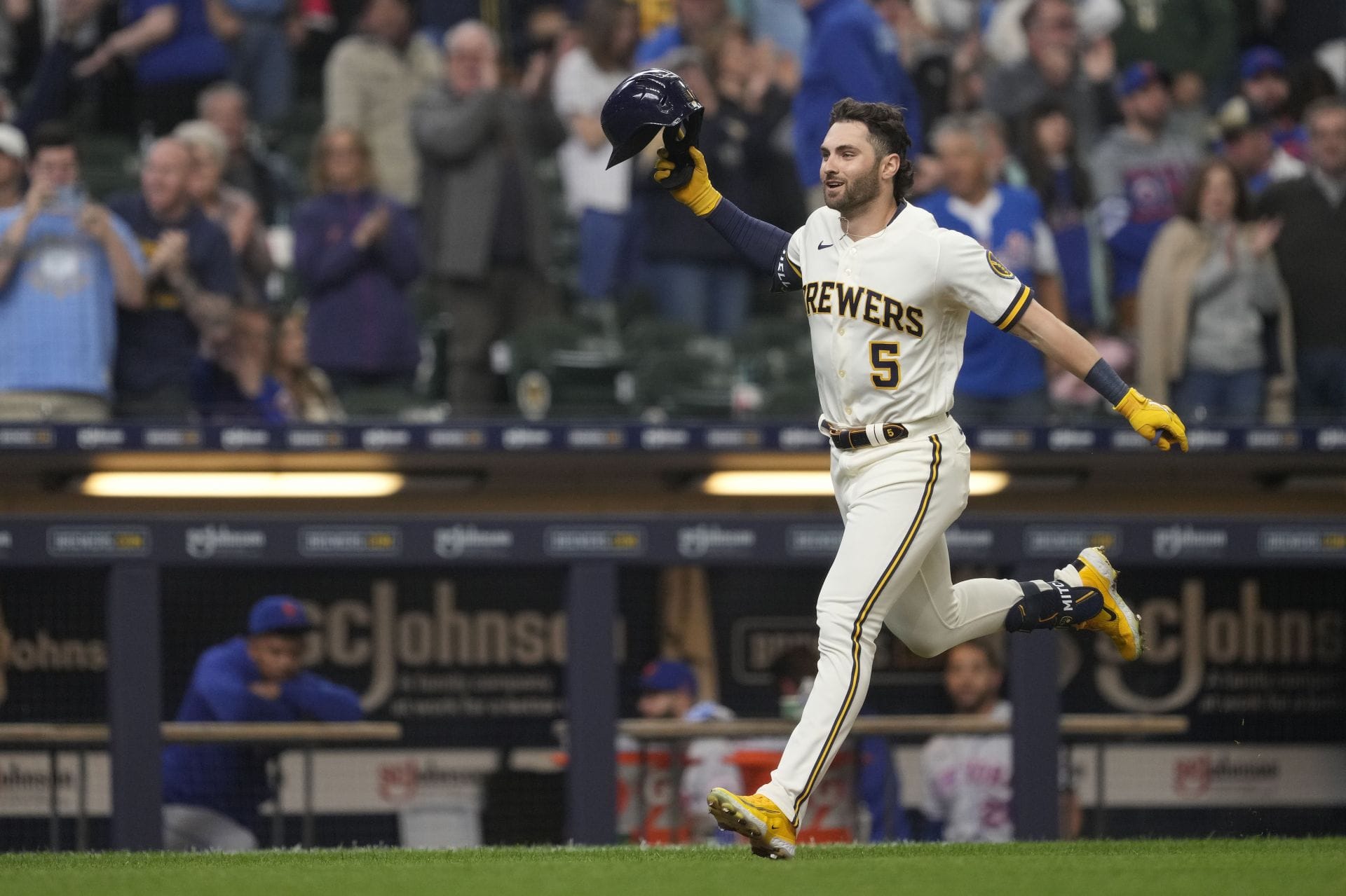 Milwaukee Brewers' Garrett Mitchell credits wife's absence for ...