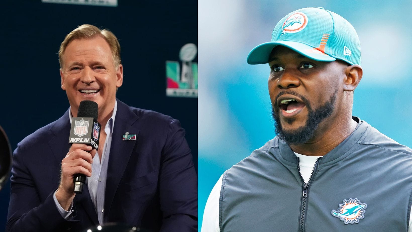 “The right thing to do” – NFL insider offers solution for Roger Goodell amid Brian Flores ...