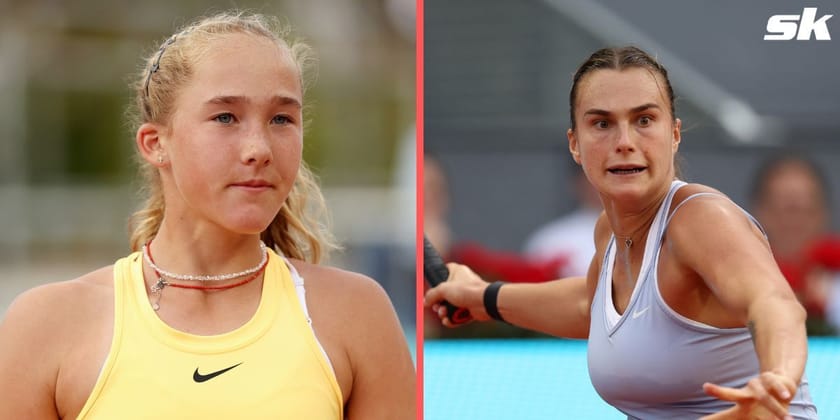 16-year-old Mirra Andreeva says she feels no pressure ahead of Aryna Sabalenka clash in Madrid