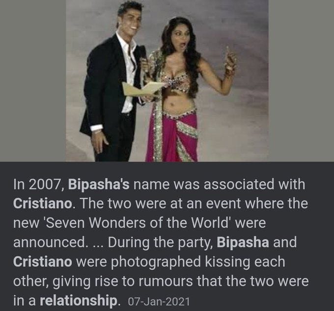 "He called me cute" - When Bollywood actress gushed over Cristiano Ronaldo