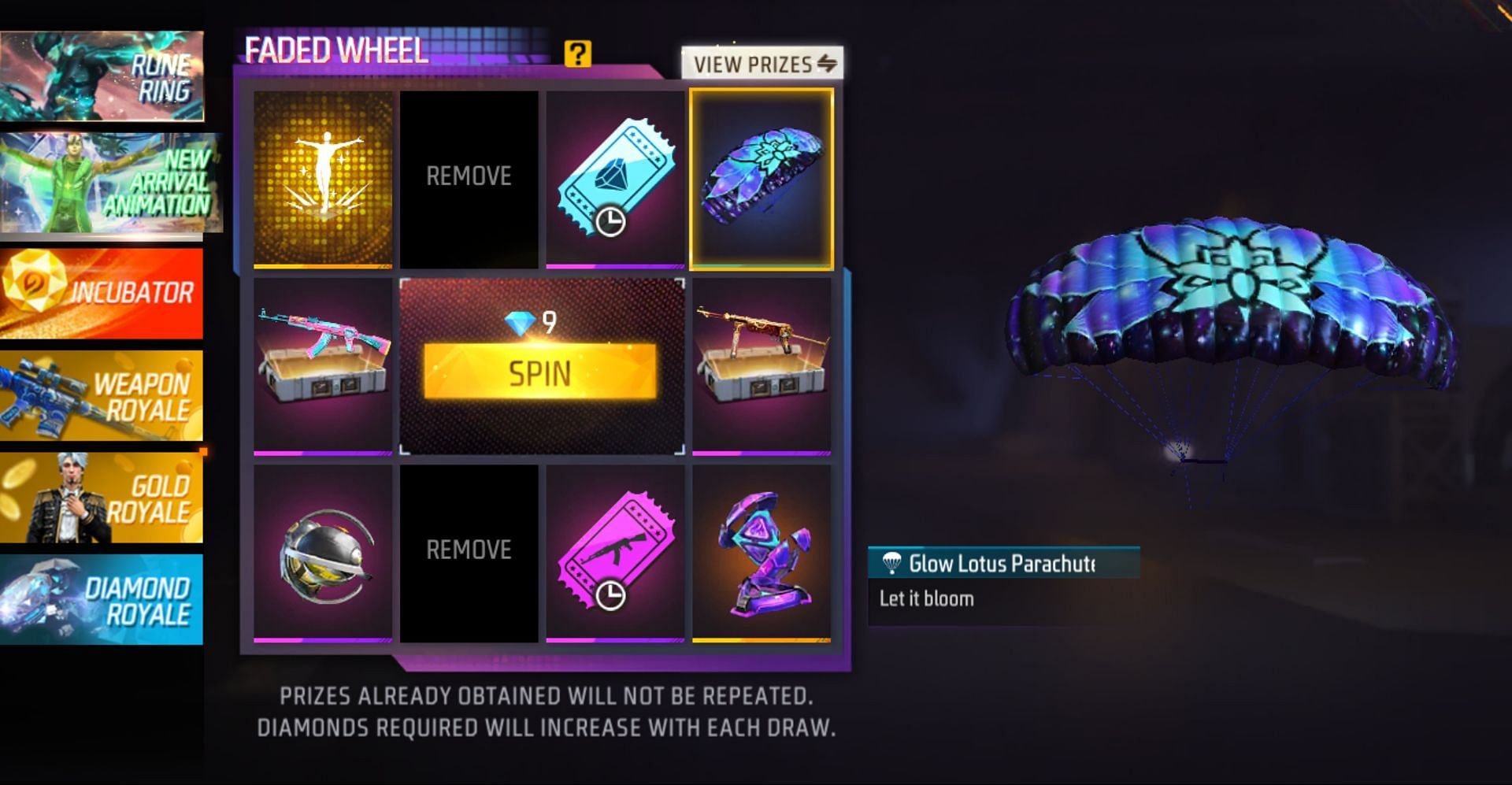 New Free Fire MAX Faded Wheel: Get Magical Lamp arrival animation and ... New Free Fire MAX Faded Wheel: Get Magical Lamp arrival animation and ...