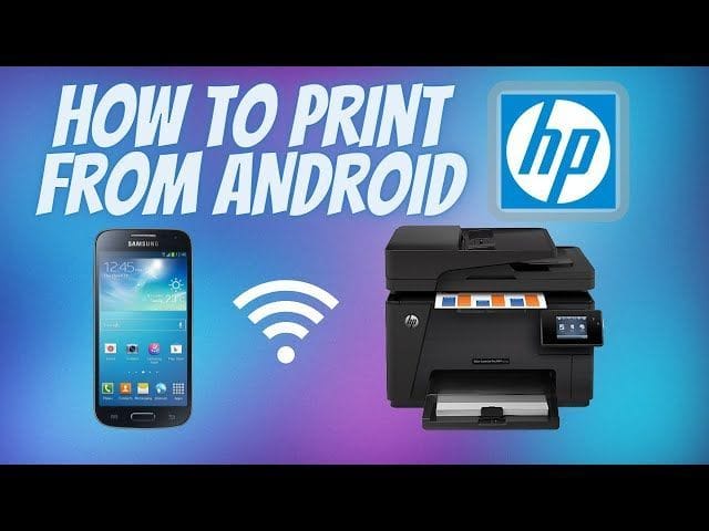 How to print documents from Android