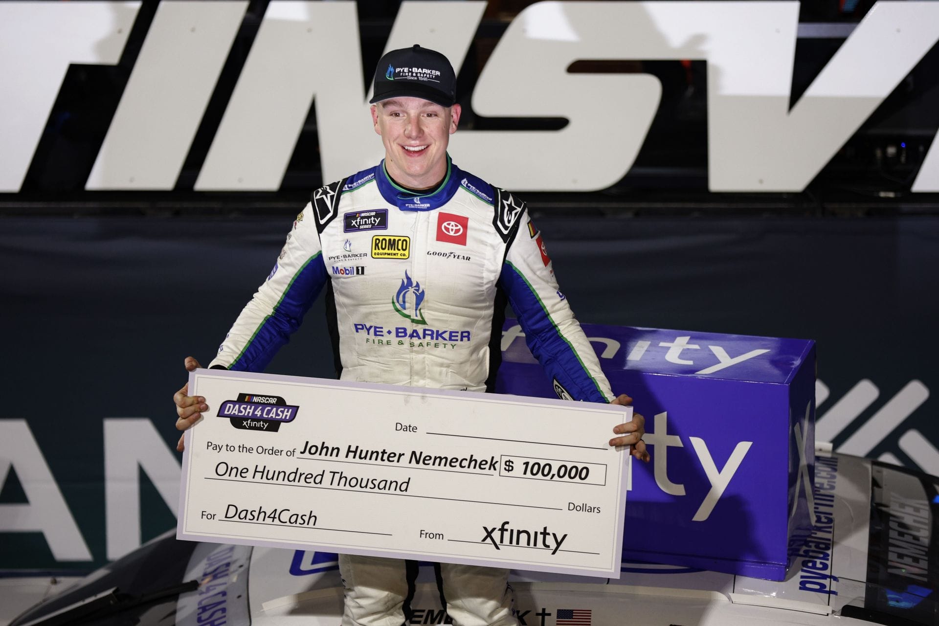 How much money did John Hunter Nemechek win after Martinsville Xfinity ...