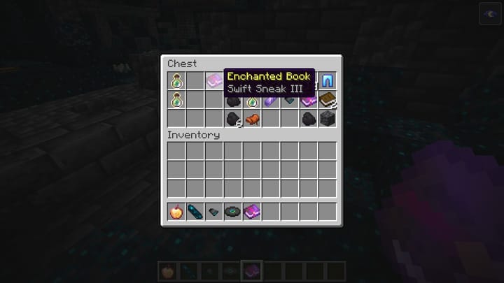What does Swift Sneak enchantment do in Minecraft?