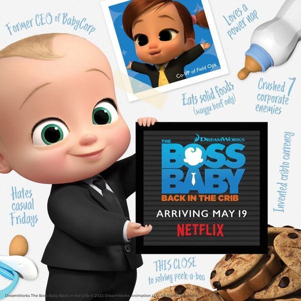 What time will The Boss Baby: Back in the Crib season 2 air on Netflix ...