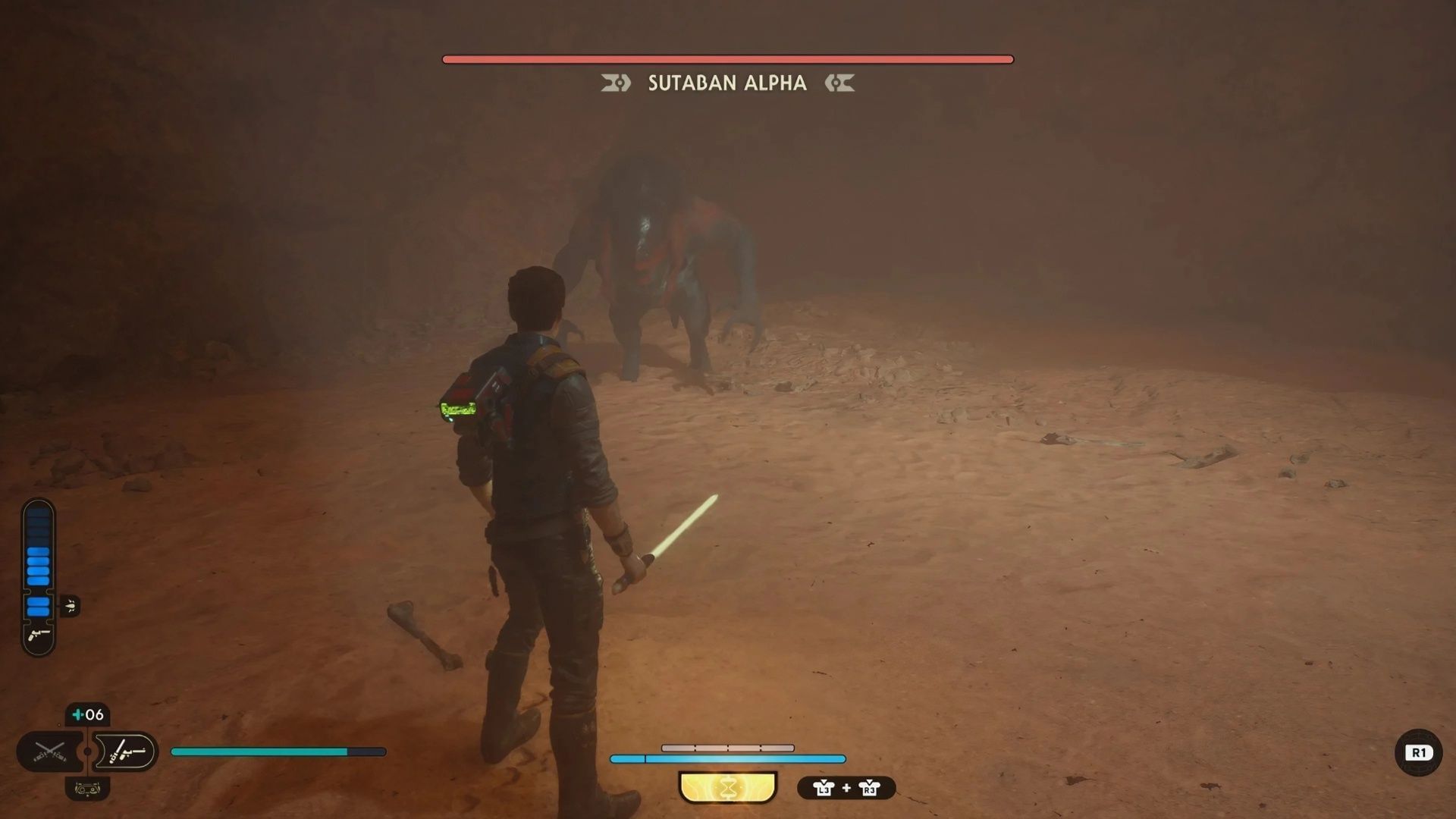 How to defeat Sutaban Alpha legendary beast in Star Wars Jedi Survivor ...