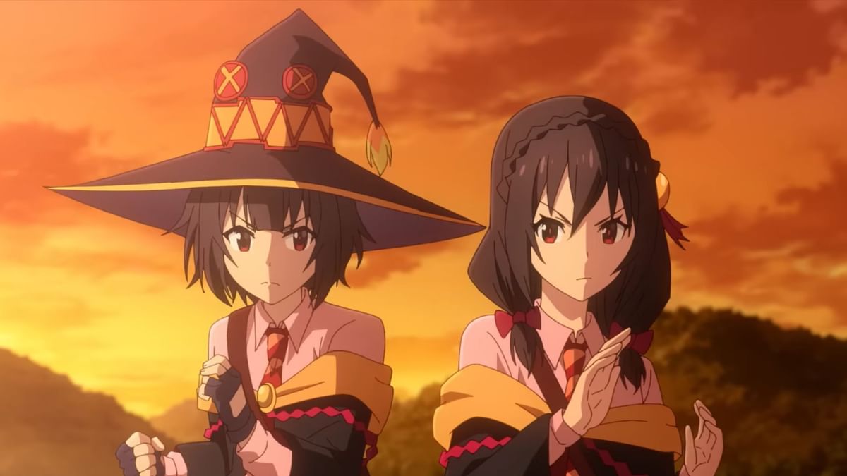 KonoSuba: An Explosion on This Wonderful World! episode 3: Megumin and Yunyun attempt to help ...