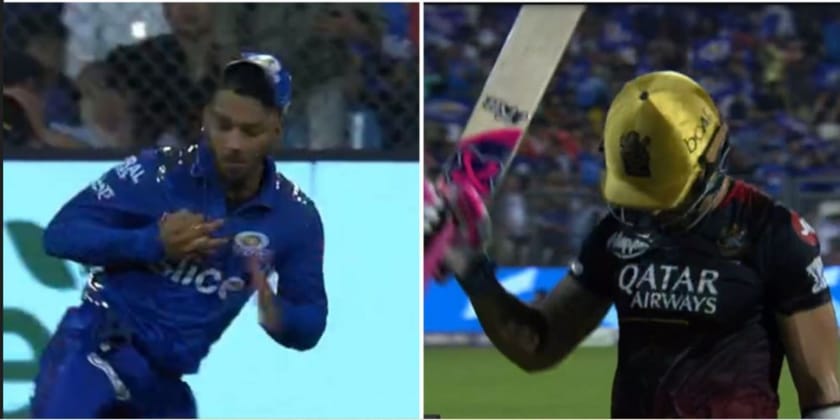 [Watch] Faf du Plessis departs thanks to juggling catch by Vishnu Vinod ...