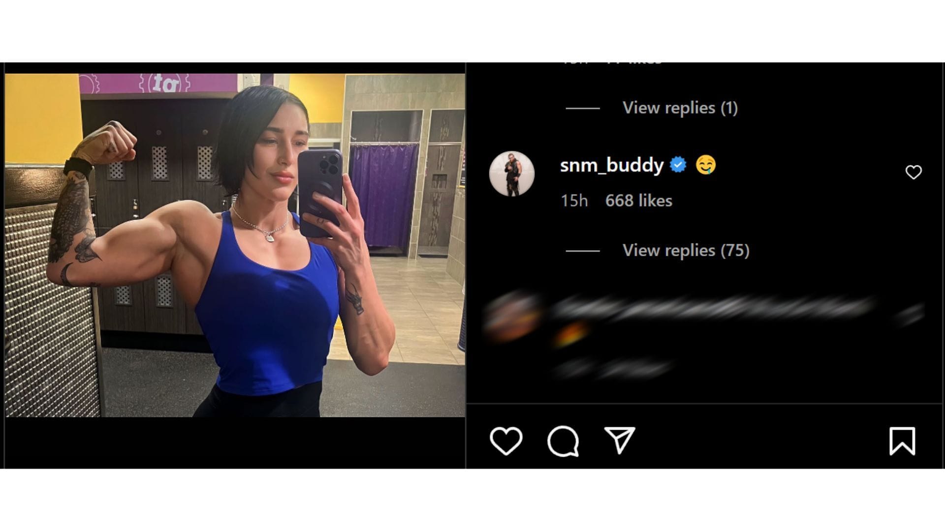 WWE Superstar Rhea Ripley's Mother's Day post gets a cheesy reaction ...