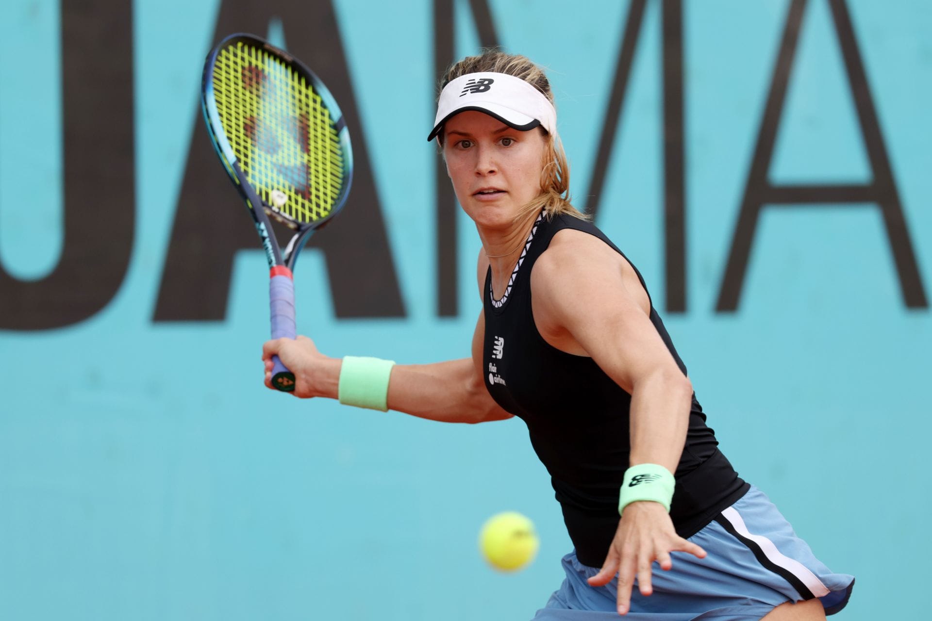 Eugenie Bouchard catches up with King Charles' coronation after practice