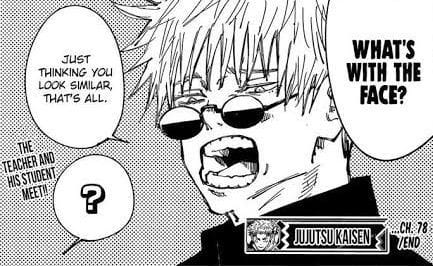 Gojo comparing Megumi to Toji has caused Jujutsu Kaisen fans to explode