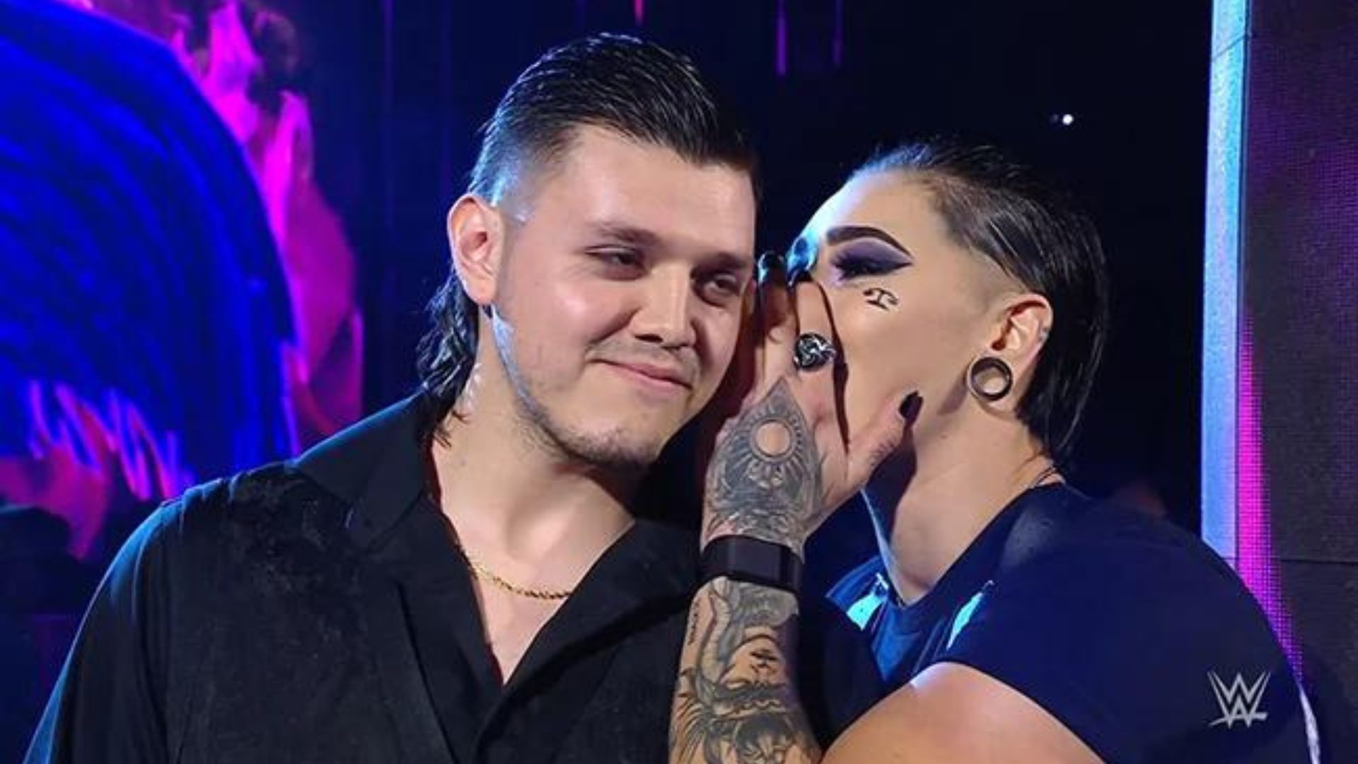 "Lucky" Dominik Mysterio sends a romantic message to Rhea Ripley