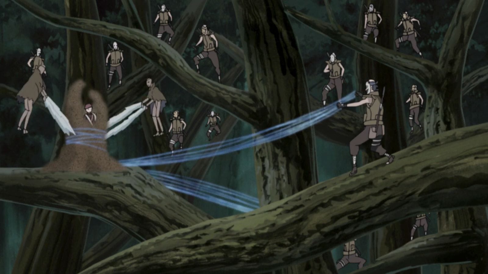 Who is Suna Assassin Captain in Naruto?