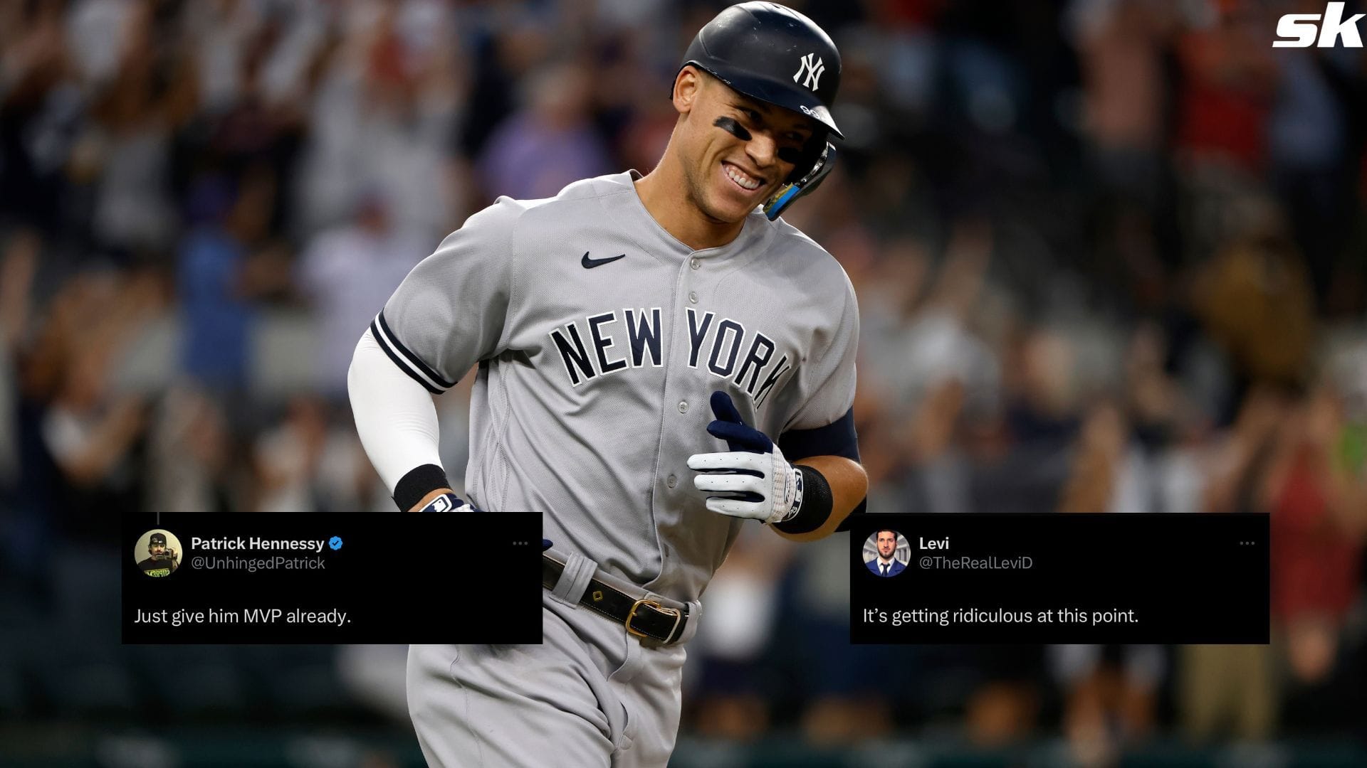 MLB Twitter left in awe as Aaron Judge's batting wonders continue vs ...