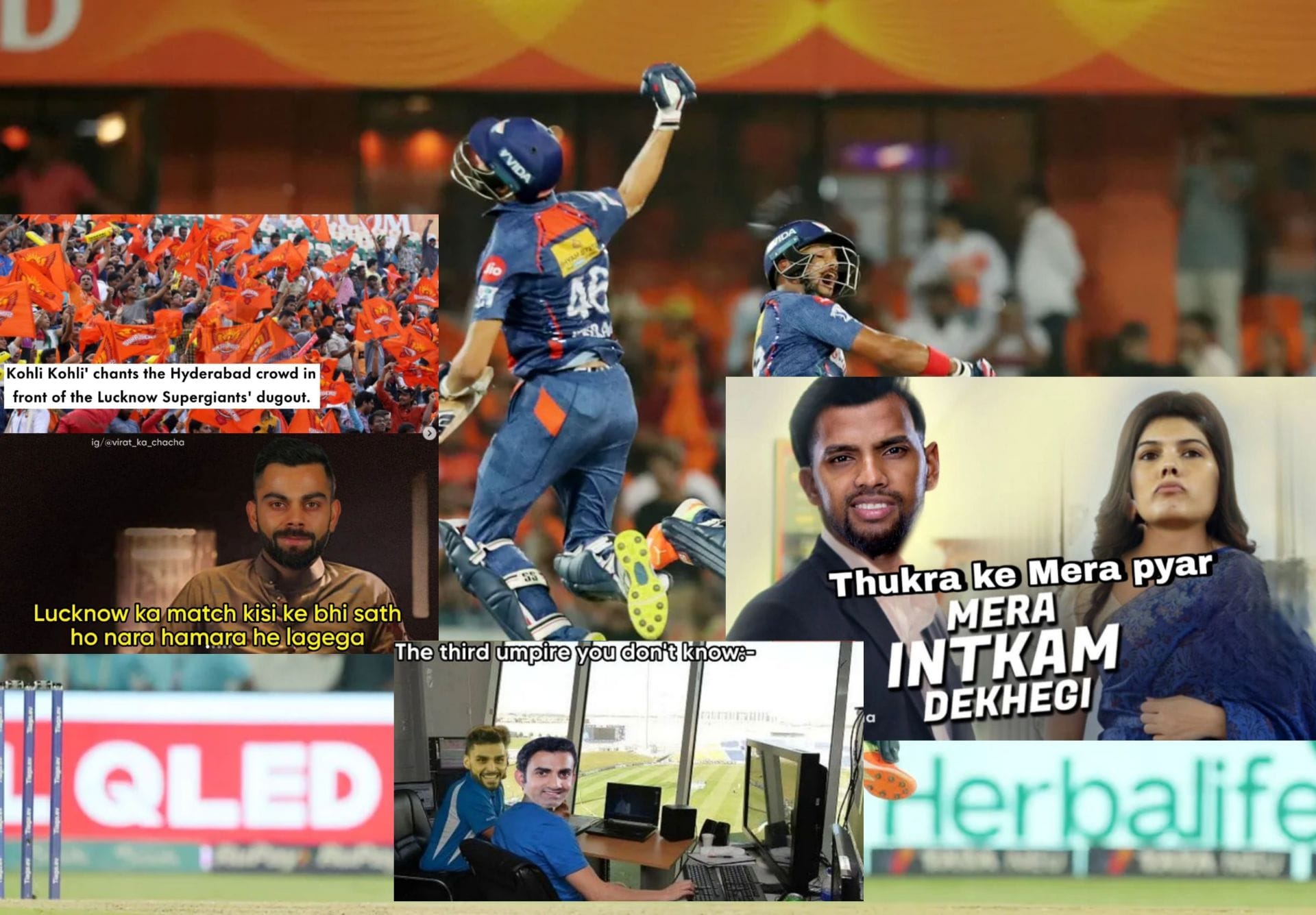 "Cheating toh hai" - Top 10 funny memes after LSG's victory against SRH ...